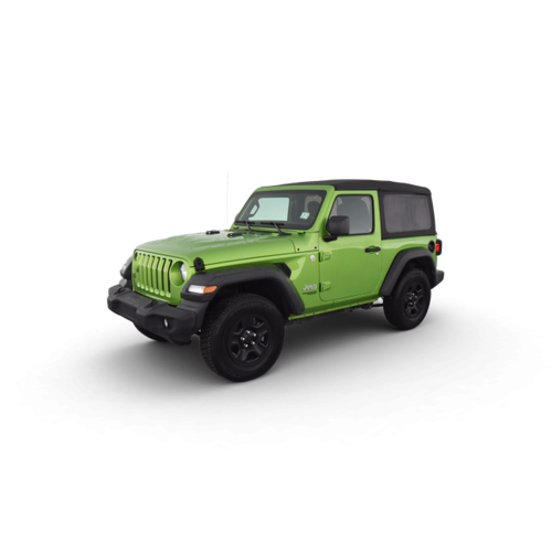 Used Jeep Wrangler in green for Sale Online | Carvana